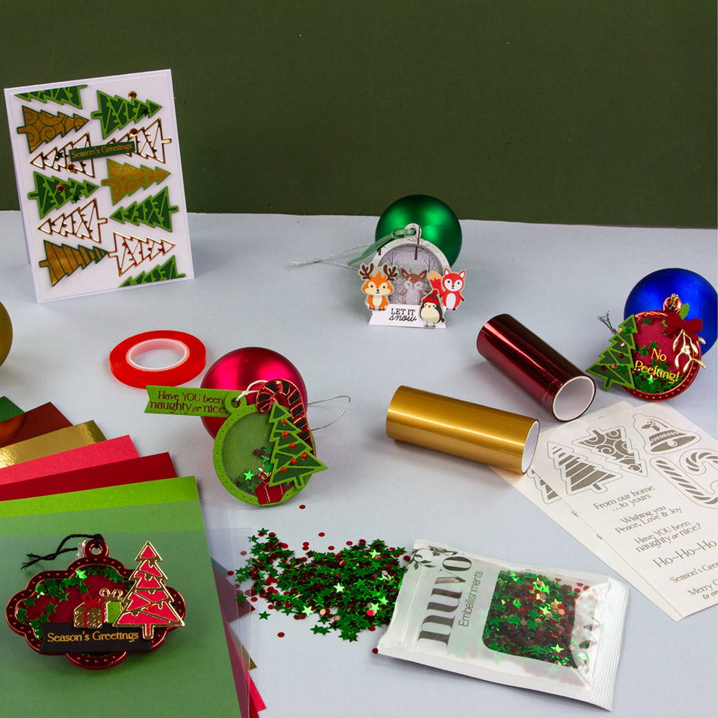 Tonic Craft Kit 98 - Santa's Shaker Tags – Tonic Studios USA